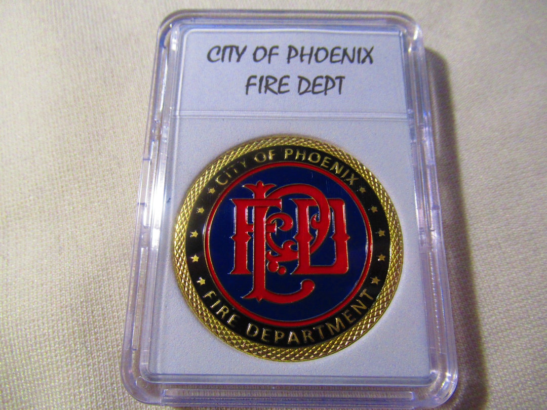PHOENIX FIRE DEPT. Challenge Coin - Etsy