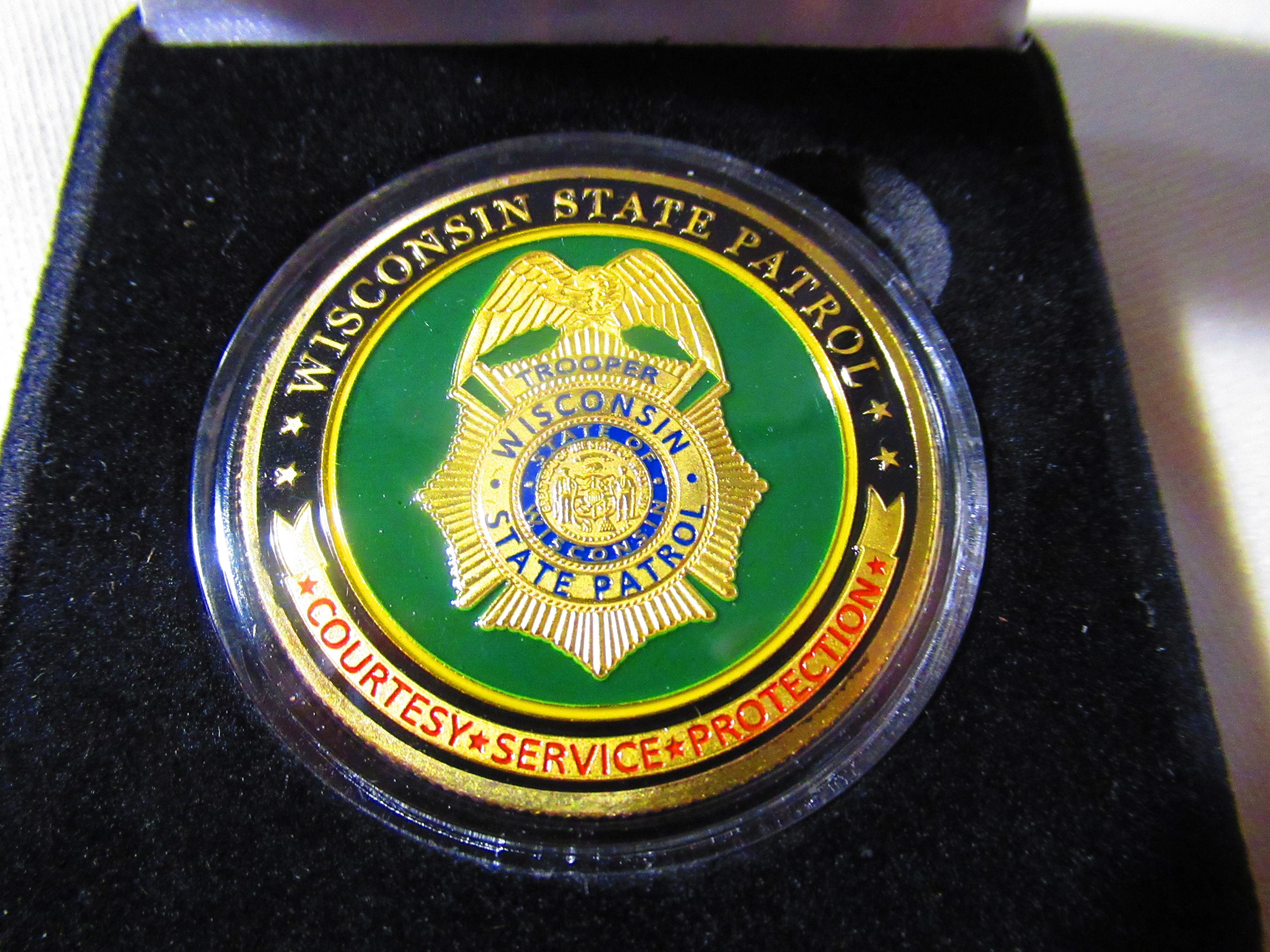 WISCONSIN STATE PATROL Challenge Coin - Etsy