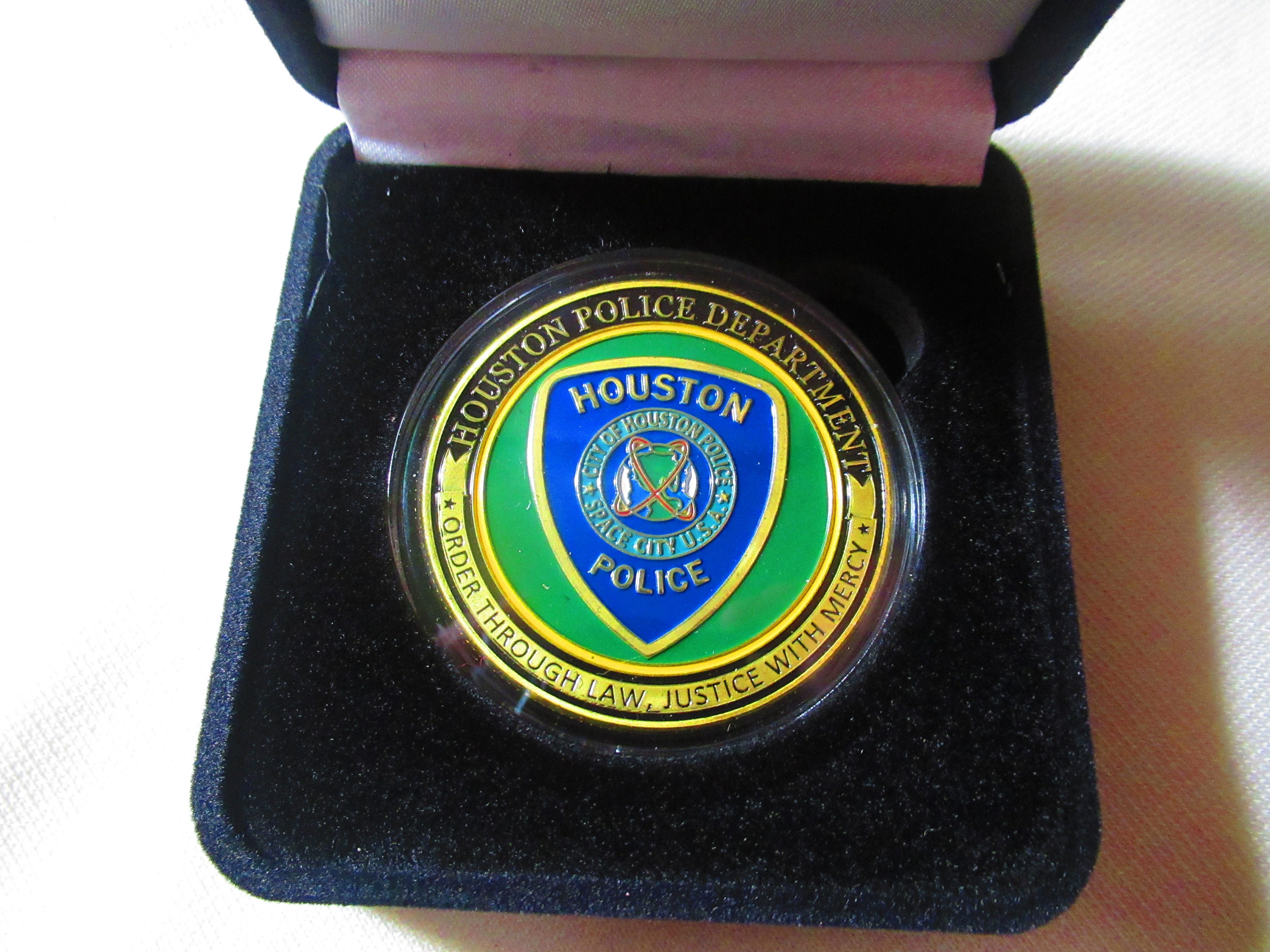 CITY OF HOUSTON Police Dept. Challenge Coin - Etsy