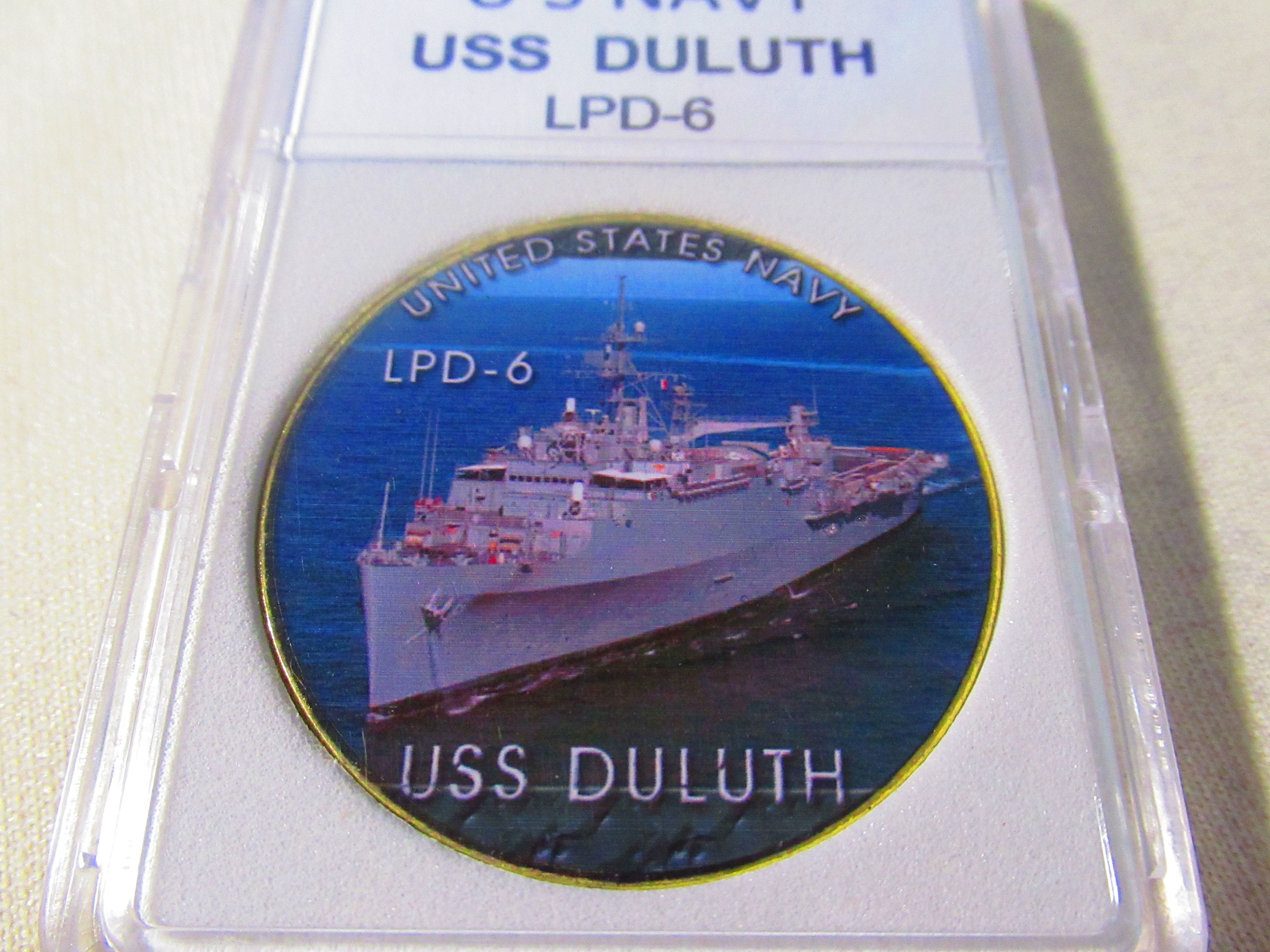 U S Navy - USS DULUTH (LPD-6) Challenge Coin - Etsy