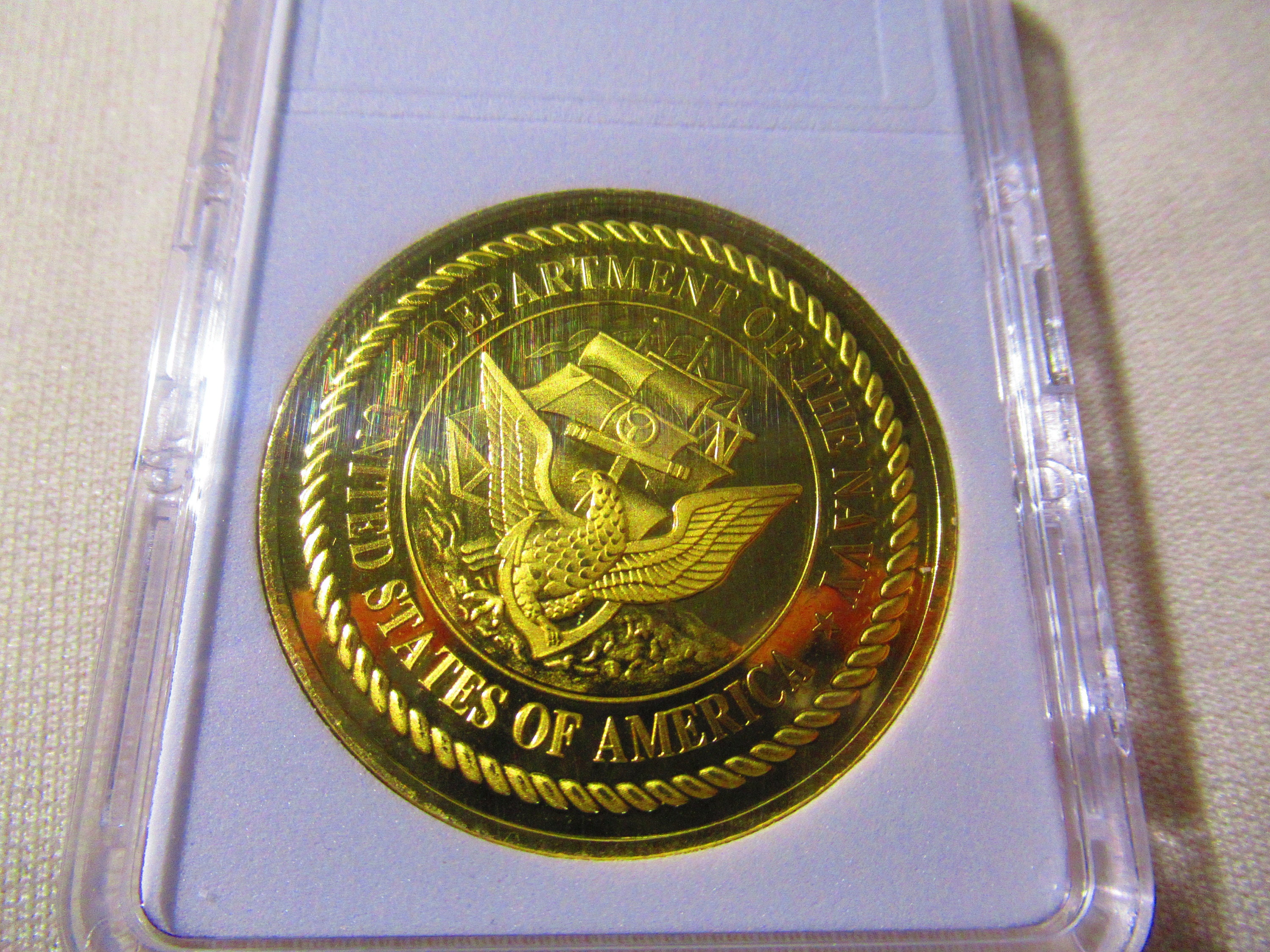 U S Navy - USS John Hancock (DD-981) Challenge Coin - Etsy