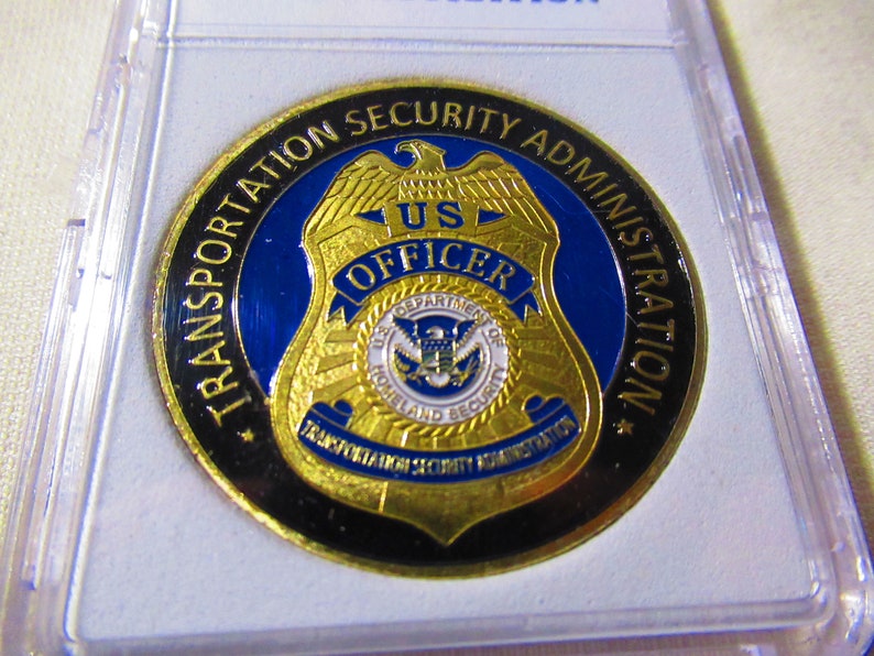 Transportation Security Administration (TSA) Challenge Coin - Etsy