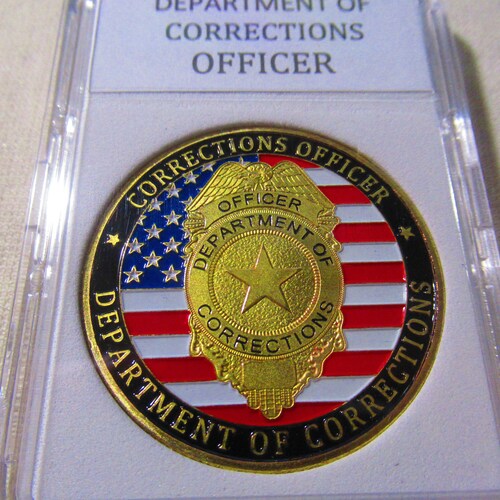 Department of Corrections Officer Challenge Coin - Etsy