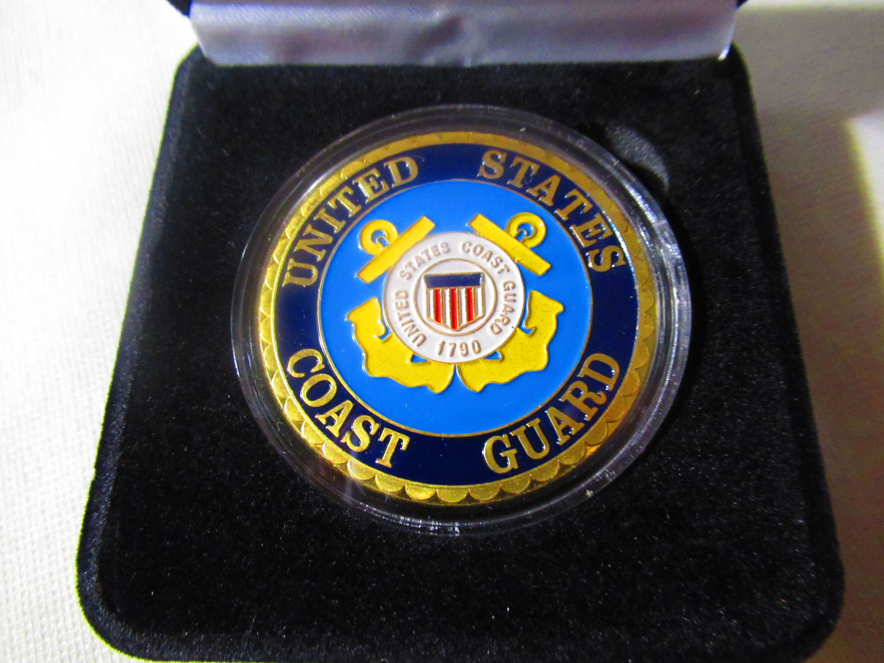 US COAST GUARD Commemorative Challenge Coin | Etsy