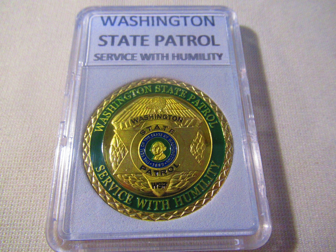 WASHINGTON STATE PATROL Challenge Coin - Etsy