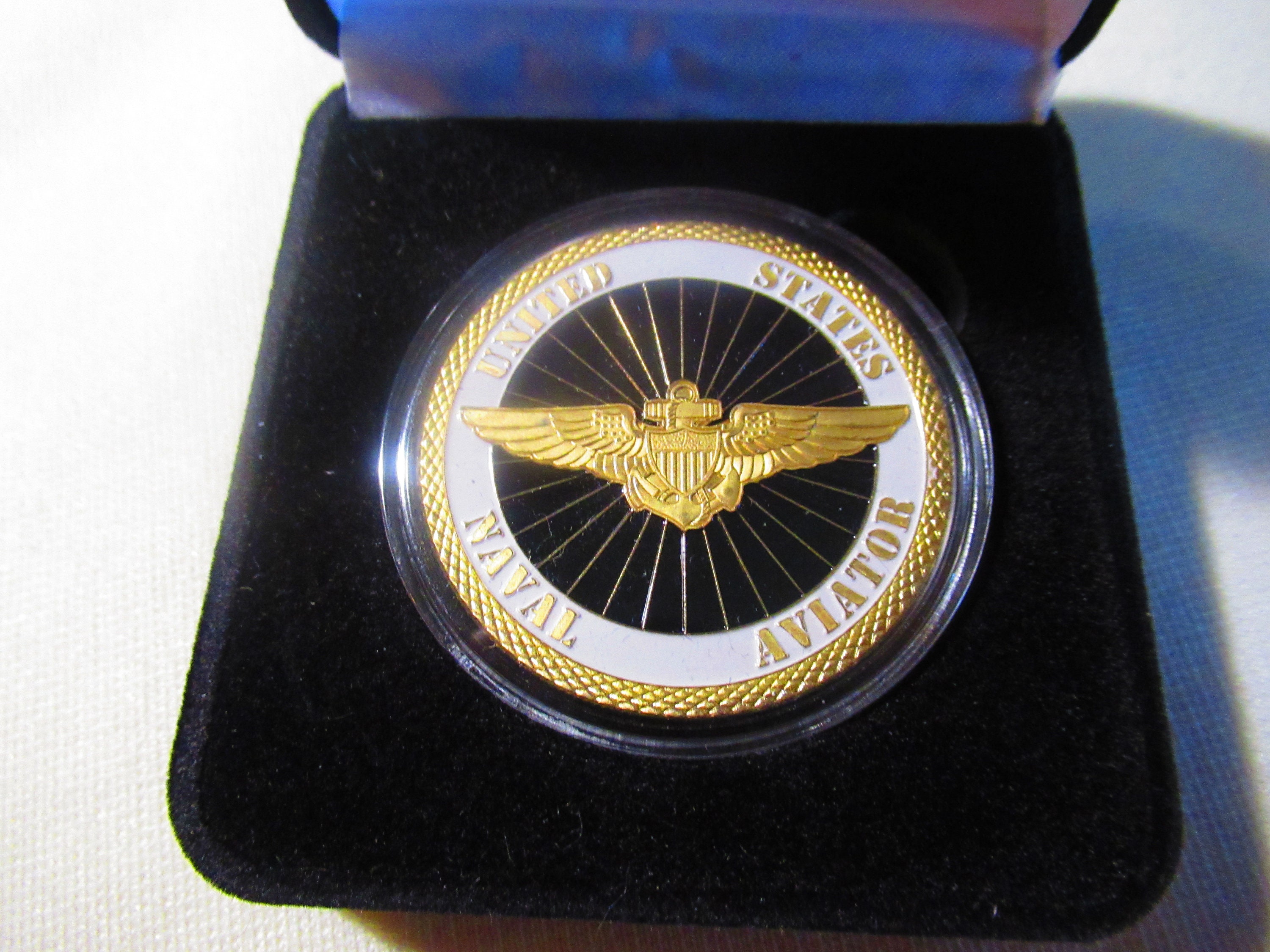 U S NAVAL AVIATOR 'WINGS' Challenge Coin - Etsy