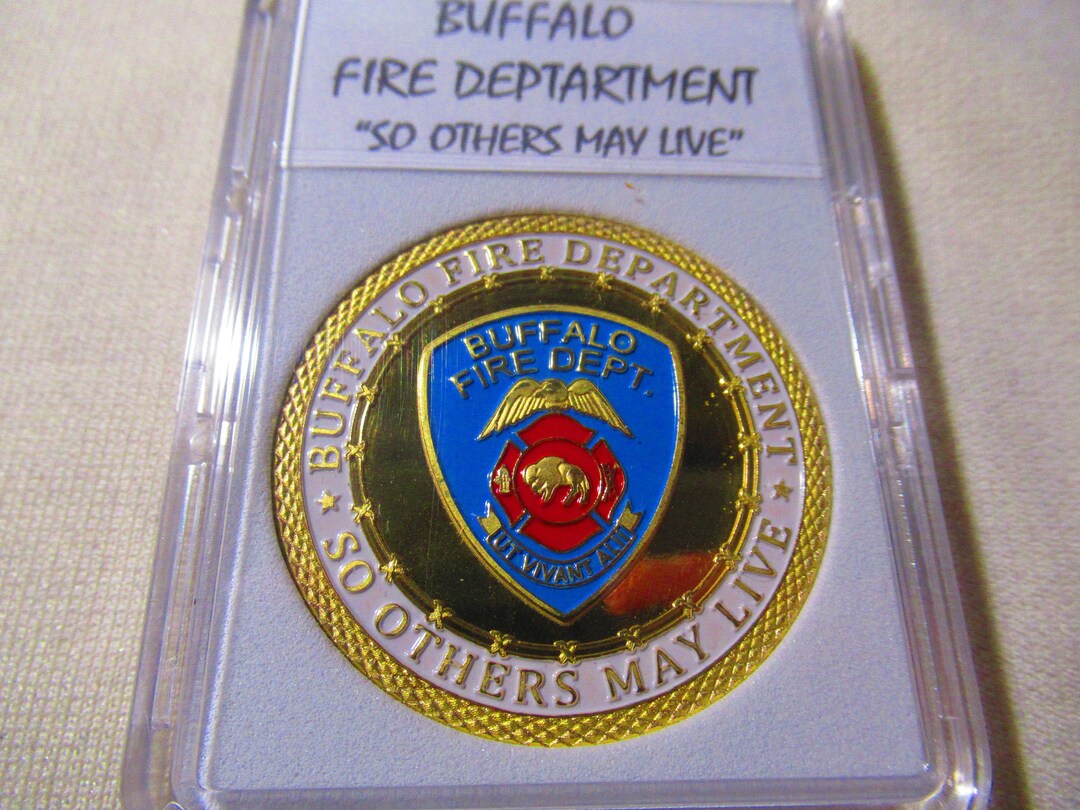 BUFFALO FIRE DEPT. Challenge Coin - Etsy