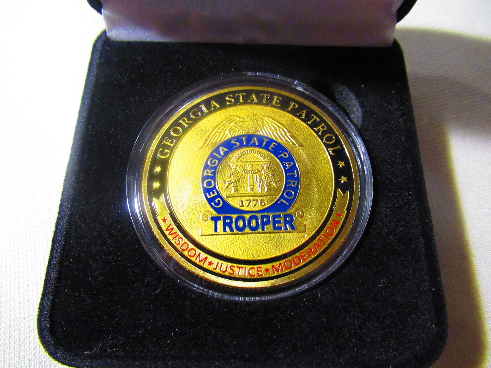 GEORGIA STATE PATROL Challenge Coin - Etsy