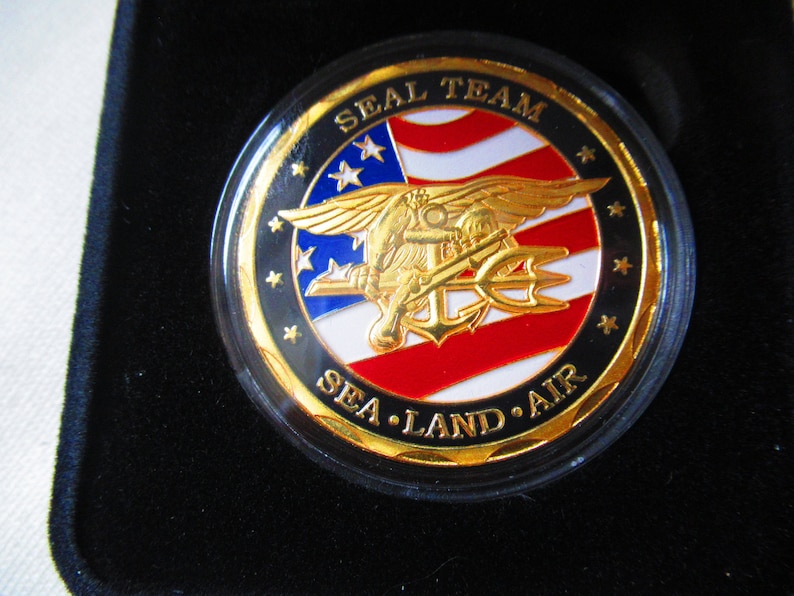 U S NAVY SEALS Challenge Coin - Etsy