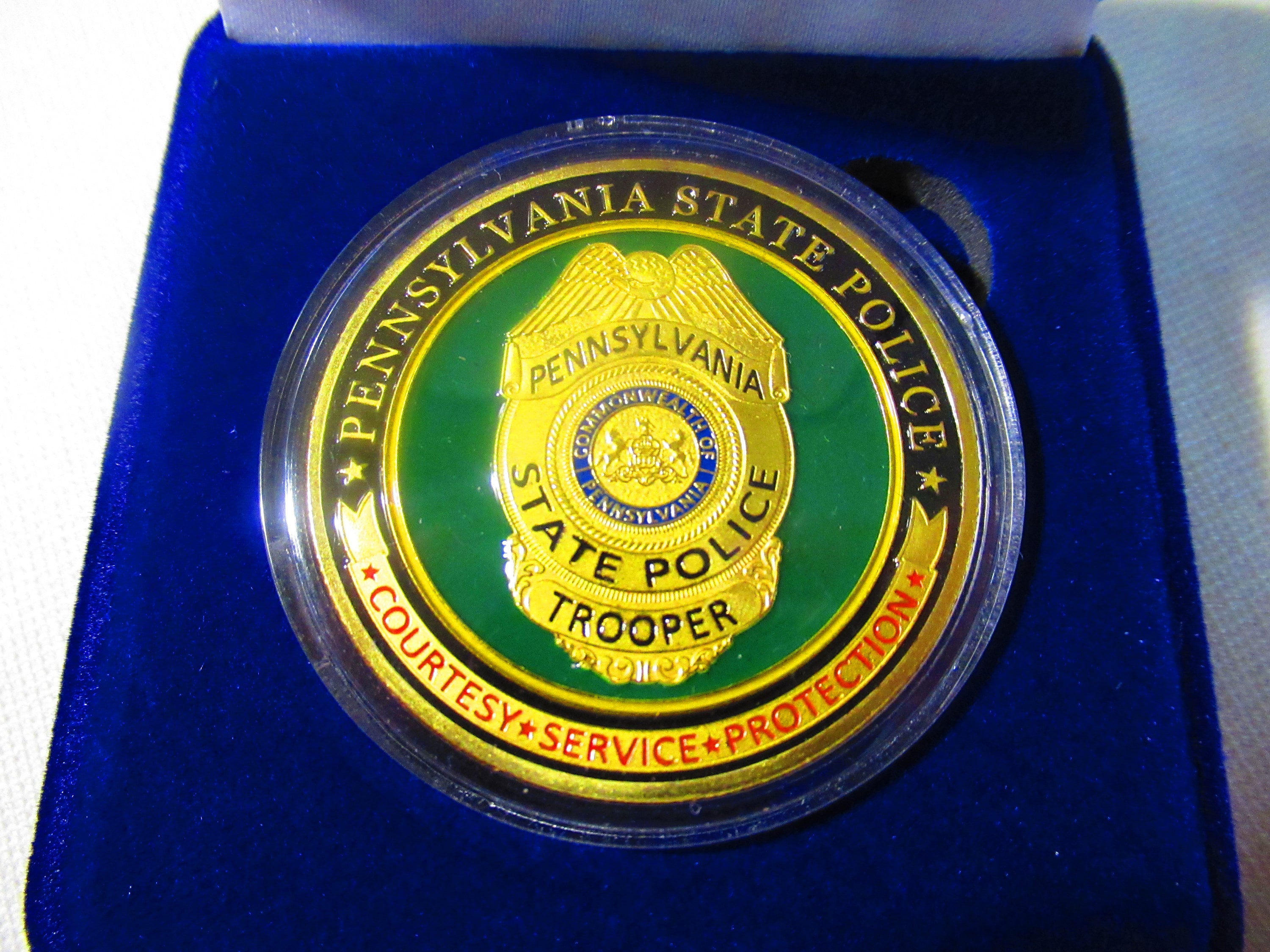 PENNSYLVANIA STATE POLICE Challenge Coin | Etsy