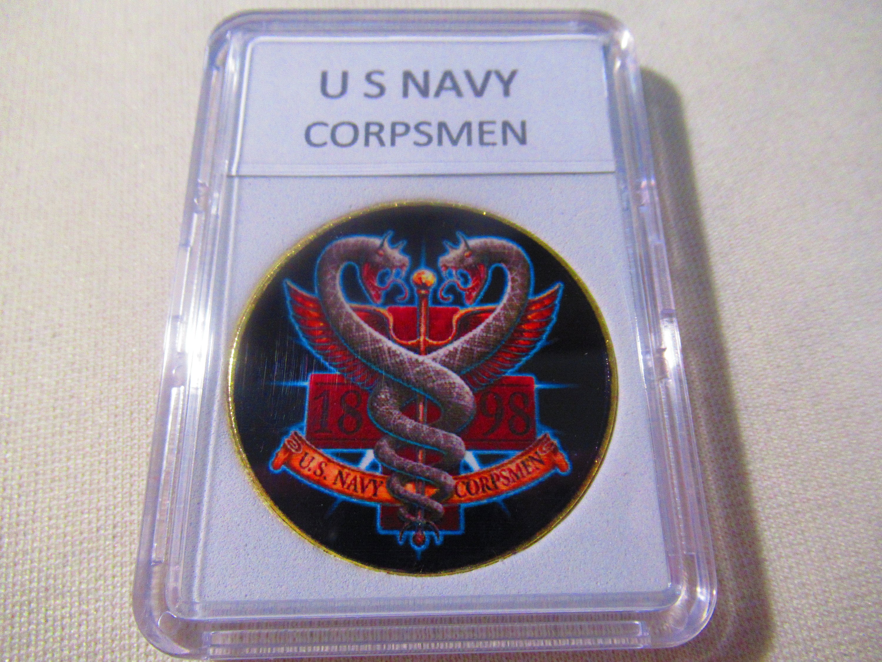 US NAVY CORPSMEN Challenge Coin - Etsy