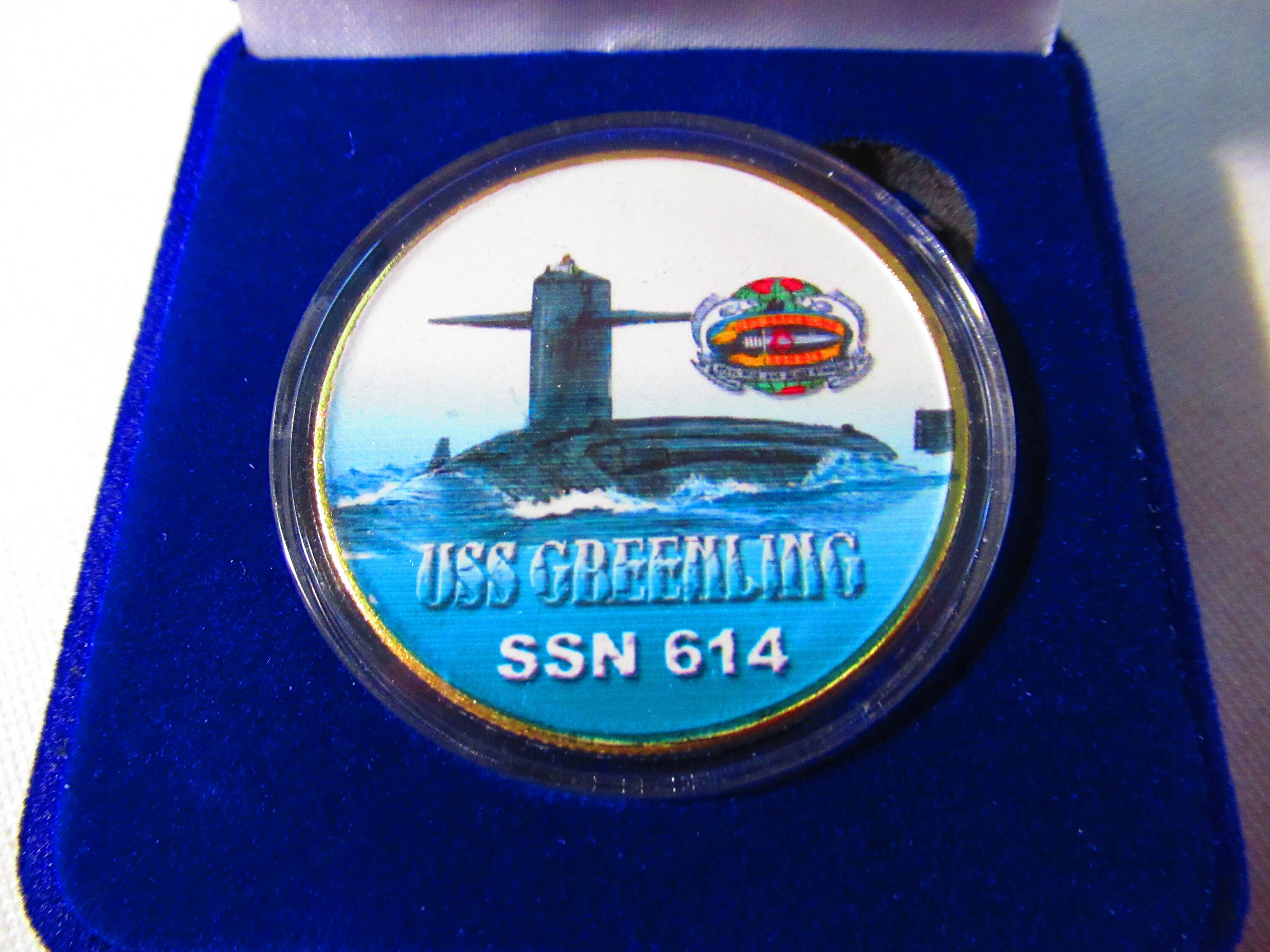 U S Navy Submarine USS GREENLING / SSN-614 Challenge Coin | Etsy