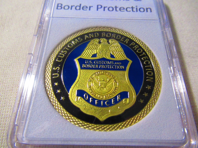 CUSTOMS and BORDER PROTECTION Challenge Coin - Etsy