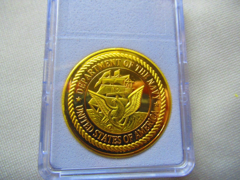 U S NAVY - USS Resolute AFDM-10 Challenge Coin - Etsy