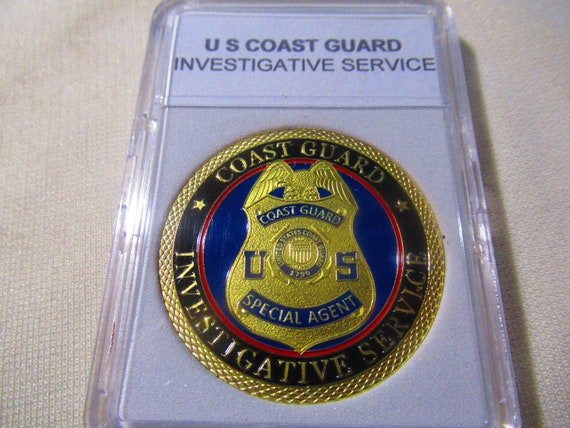 Coast Guard INVESTIGATIVE SERVICE Challenge Coin | Etsy