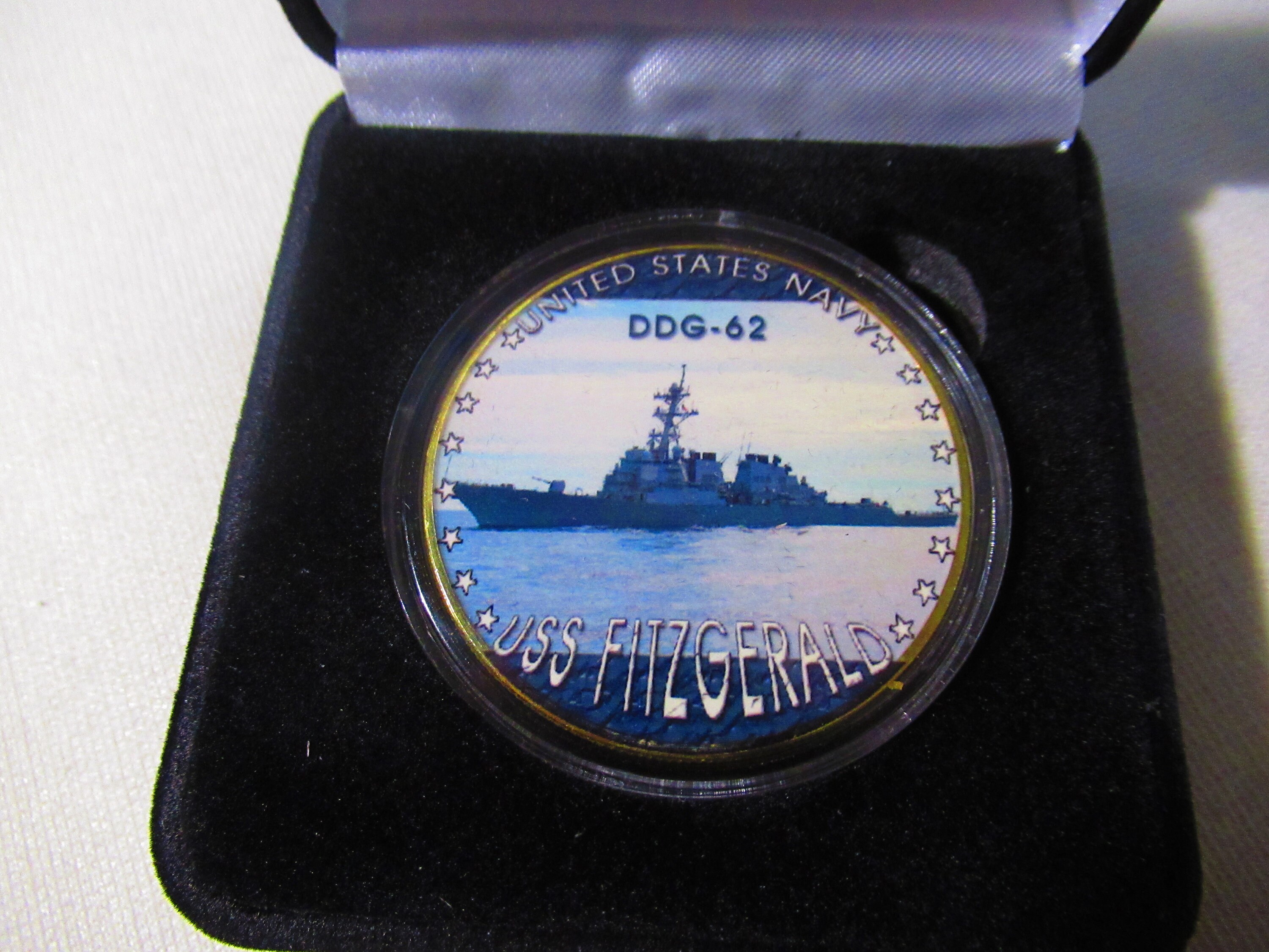 U S Navy - USS FITZGERALD (DDG-62) Challenge Coin - Etsy