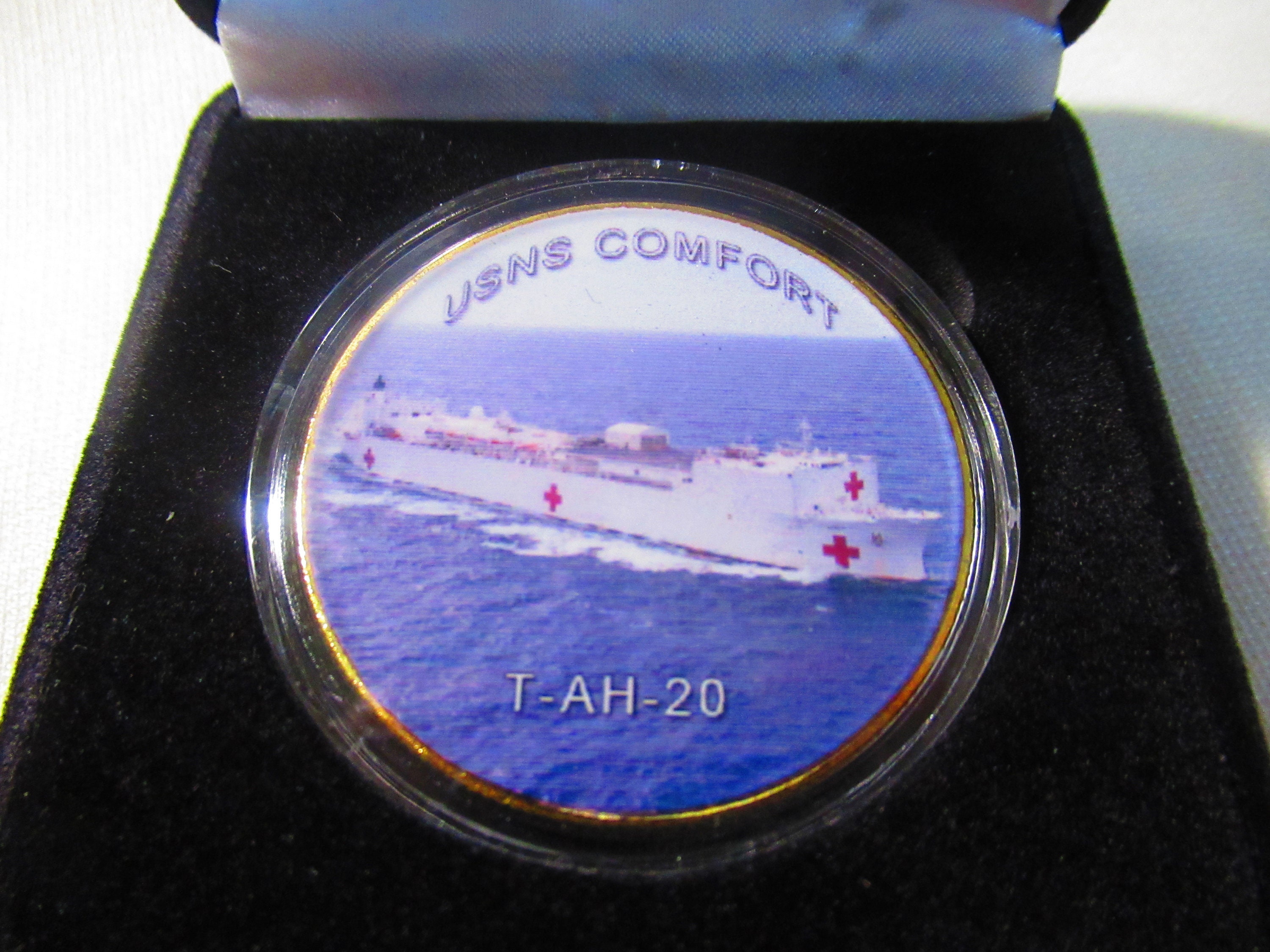 U S Navy USNS COMFORT / T-AH-20 Challenge Coin | Etsy