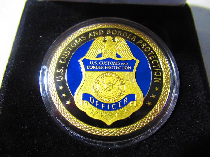CUSTOMS and BORDER PROTECTION Challenge Coin - Etsy