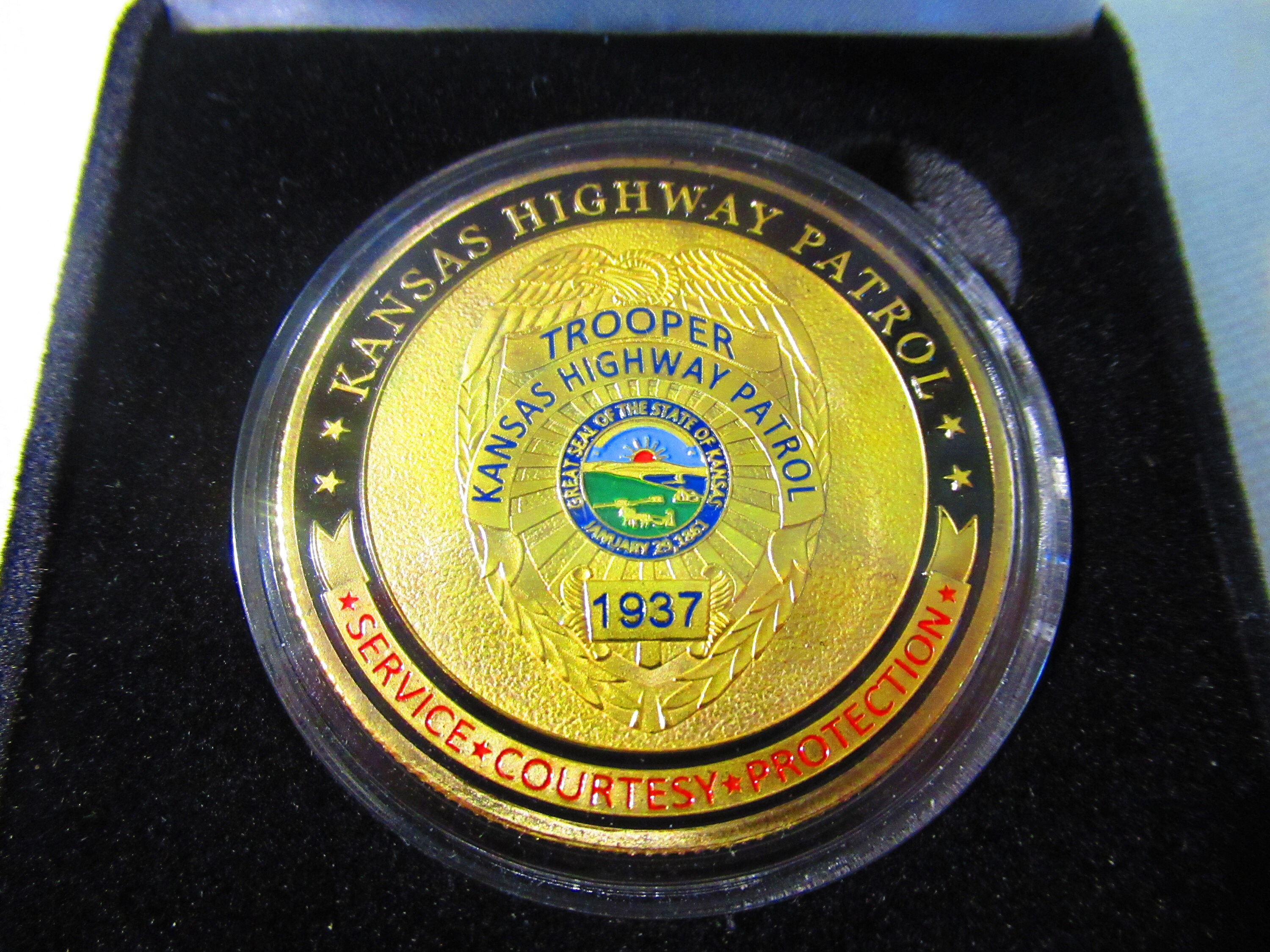KANSAS HIGHWAY PATROL Challenge Coin - Etsy UK