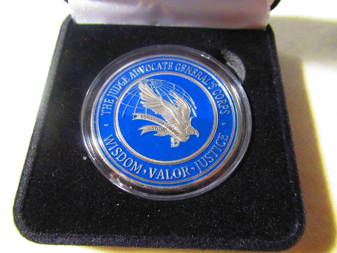 U S Air Force (JAG) Judge Advocate General's Corps Challenge Coin - Etsy