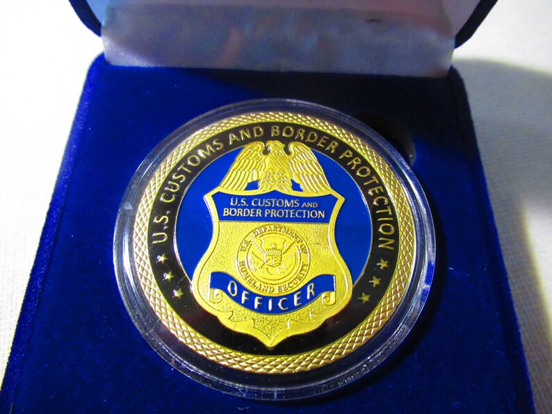CUSTOMS and BORDER PROTECTION Challenge Coin - Etsy