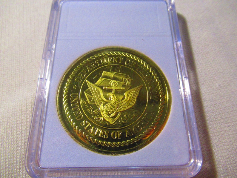 U S Navy - USS Curtis Wilbur (DDG-54) Challenge Coin - Etsy