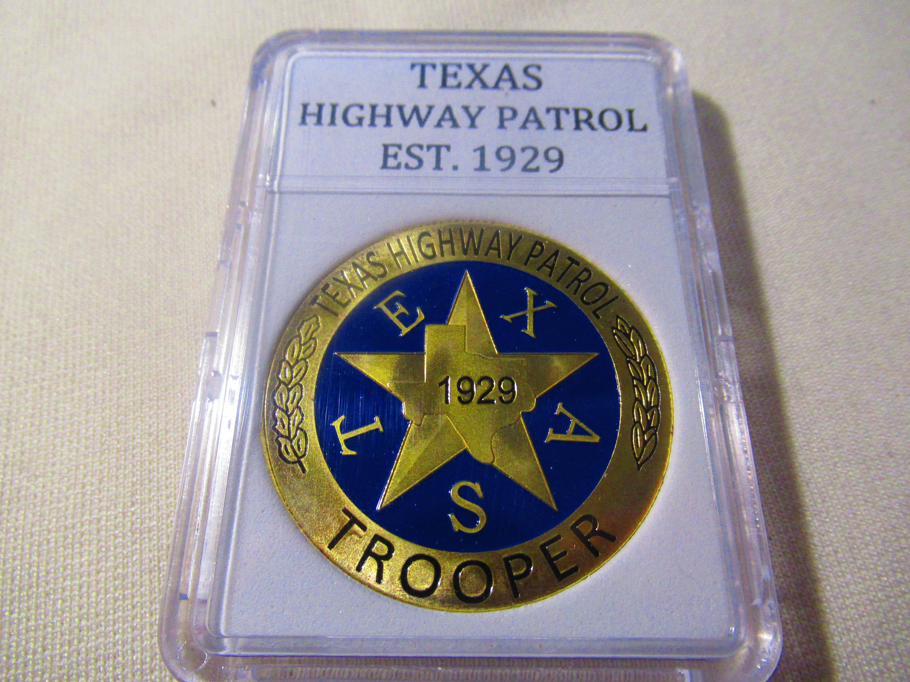 TEXAS HIGHWAY PATROL Challenge Coin - Etsy