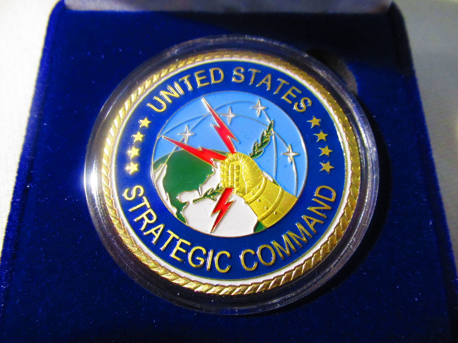United States Strategic Command Challenge Coin - Etsy
