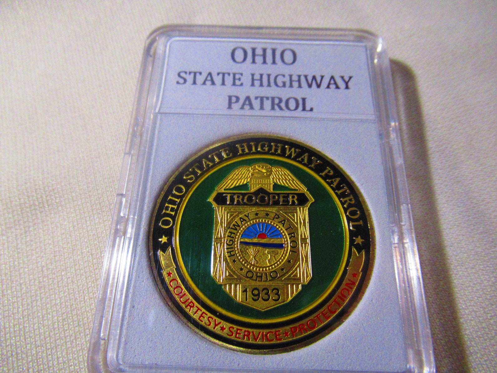 Ohio State Highway Patrol Challenge Coin - Etsy