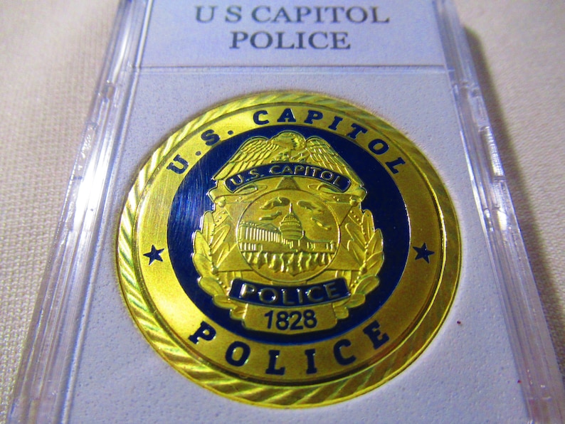 U S Capitol Police Challenge Coin - Etsy