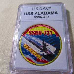 U S Navy Submarine- USS ALABAMA / SSBN-731 Challenge Coin - Etsy