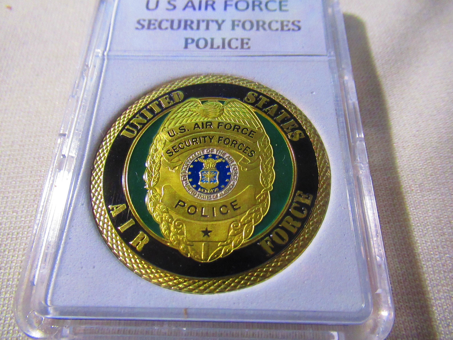 United States Air Force SECURITY FORCES POLICE Challenge Coin - Etsy