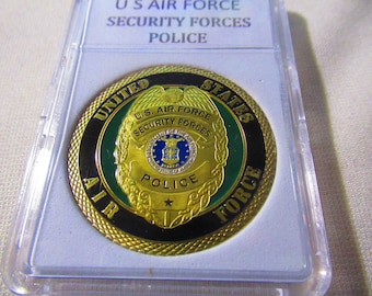 United States Air Force SECURITY FORCES Challenge Coin BAR - Etsy