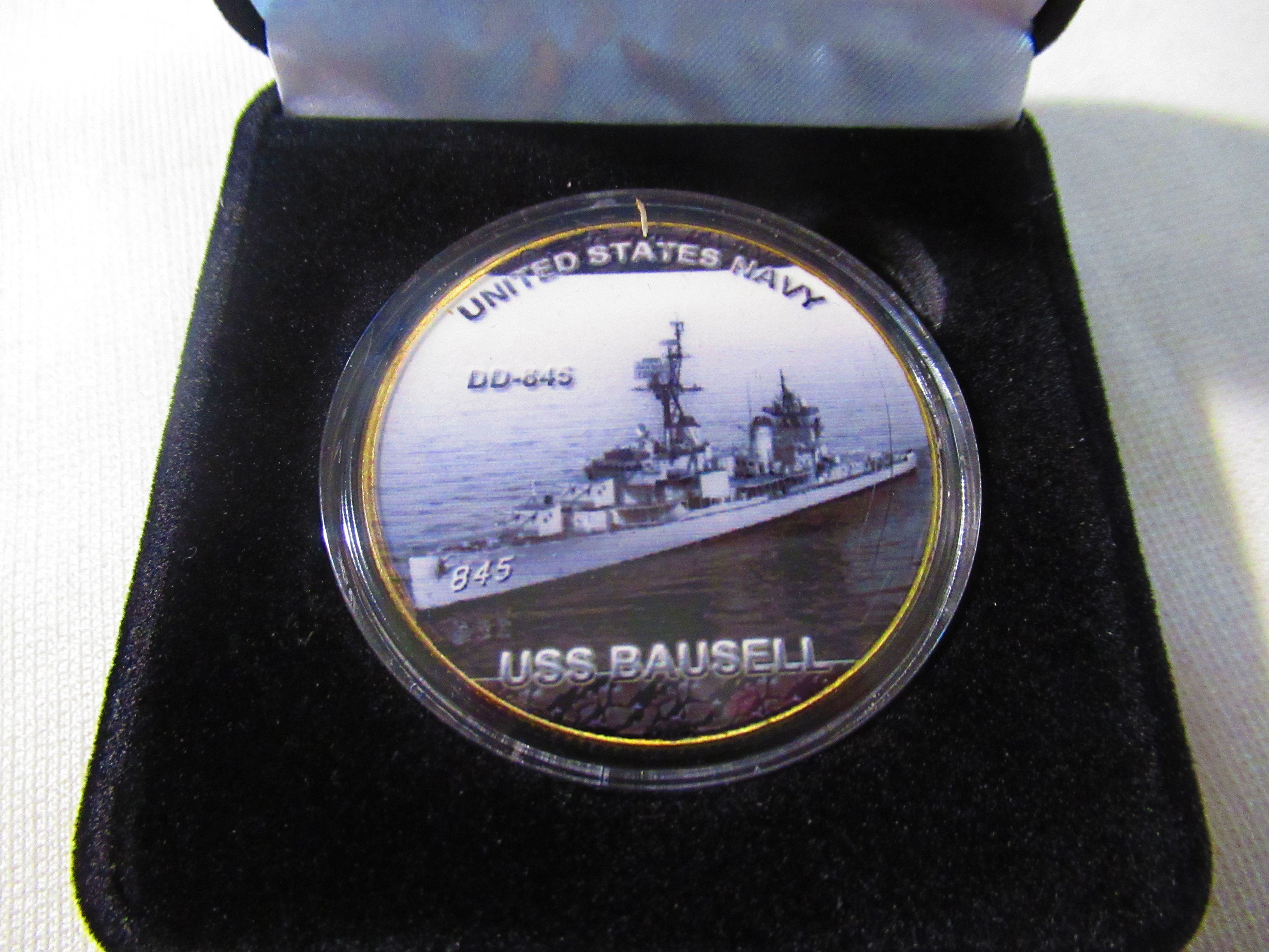 U S Navy - USS BAUSELL (DD-845) Challenge Coin - Etsy Australia