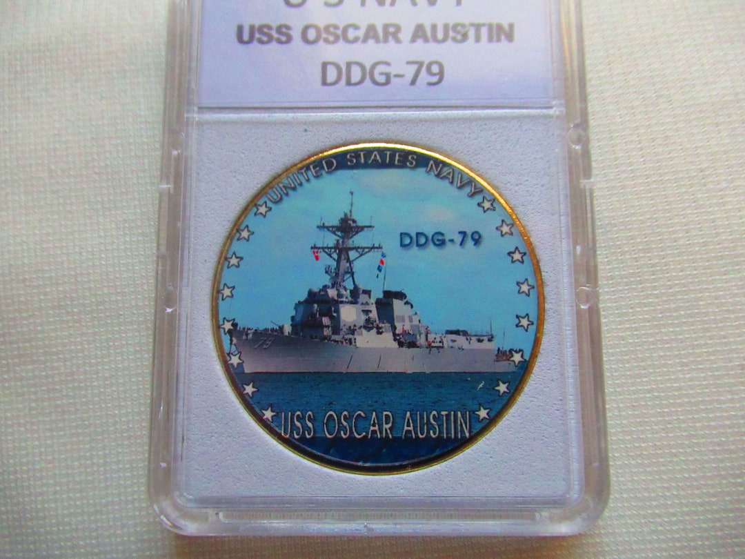 U S Navy - USS Oscar Austin (DDG-79) Challenge Coin - Etsy