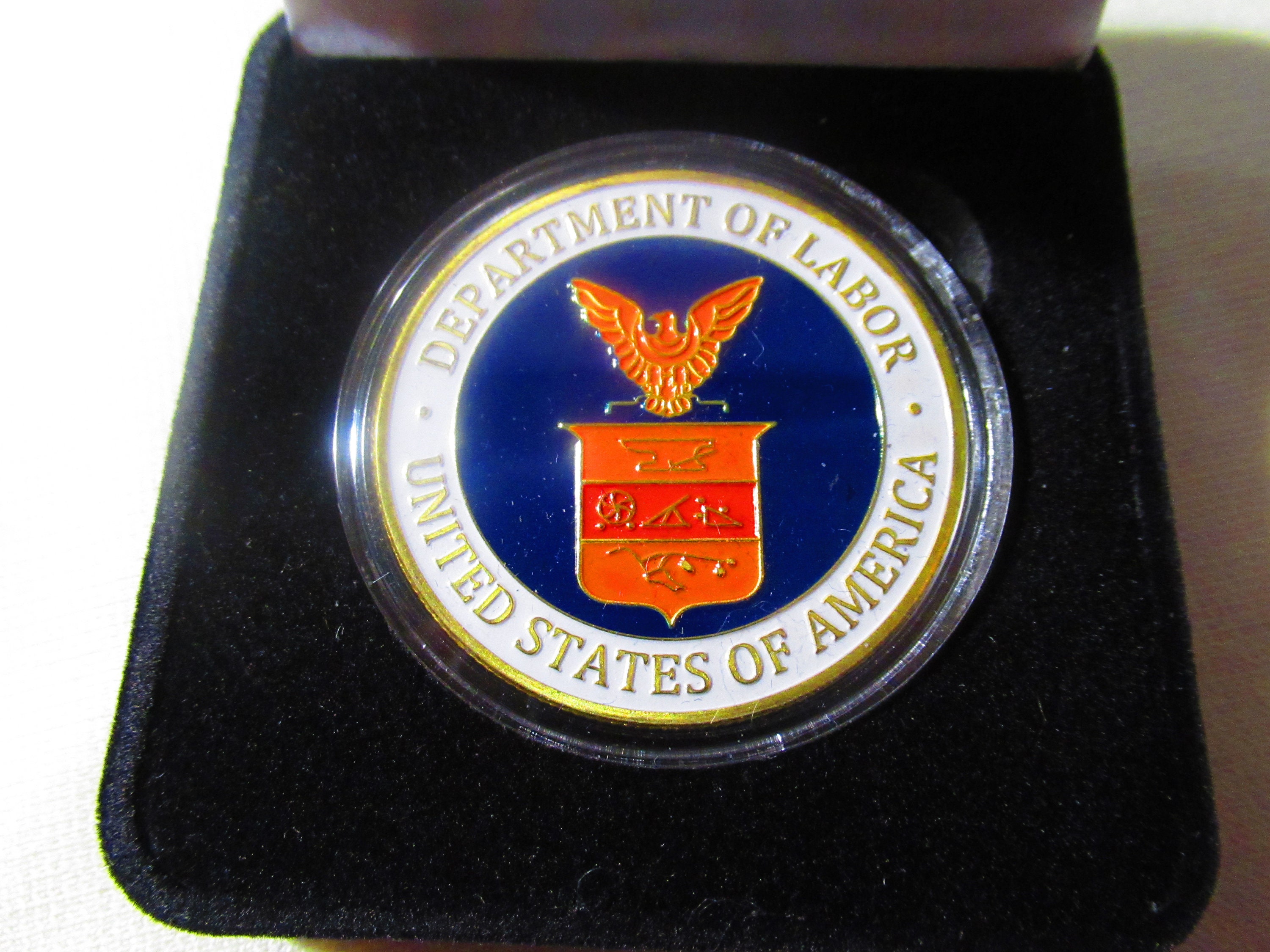United States Department of Labor (DOL) Challenge Coin - Etsy