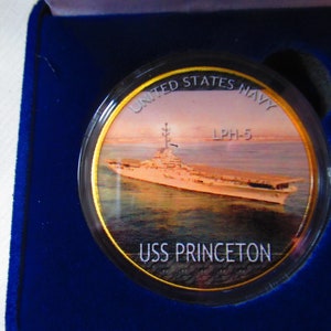 U S Navy - USS PRINCETON (LPH-5) Challenge Coin - Etsy
