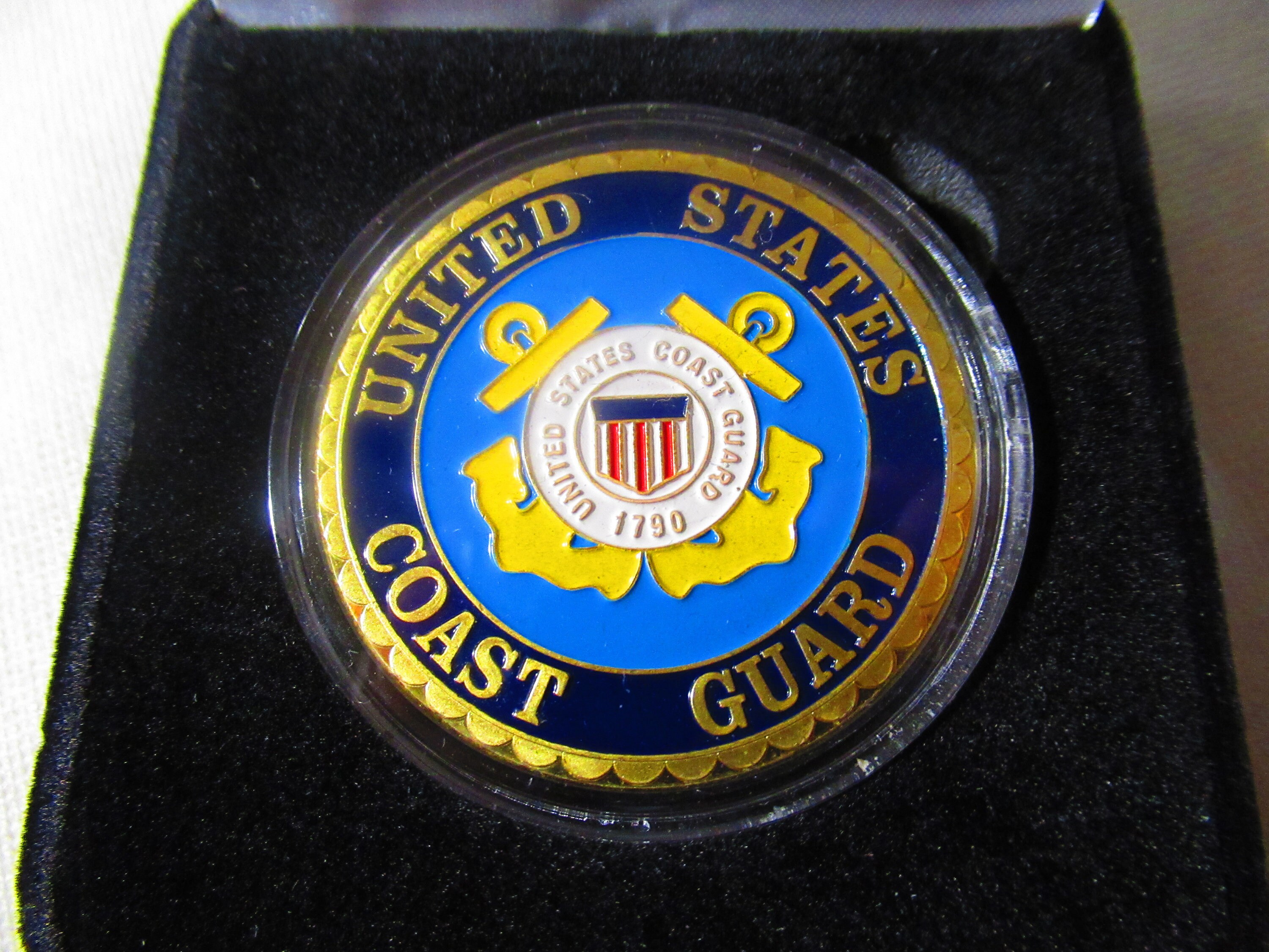US COAST GUARD Commemorative Challenge Coin | Etsy