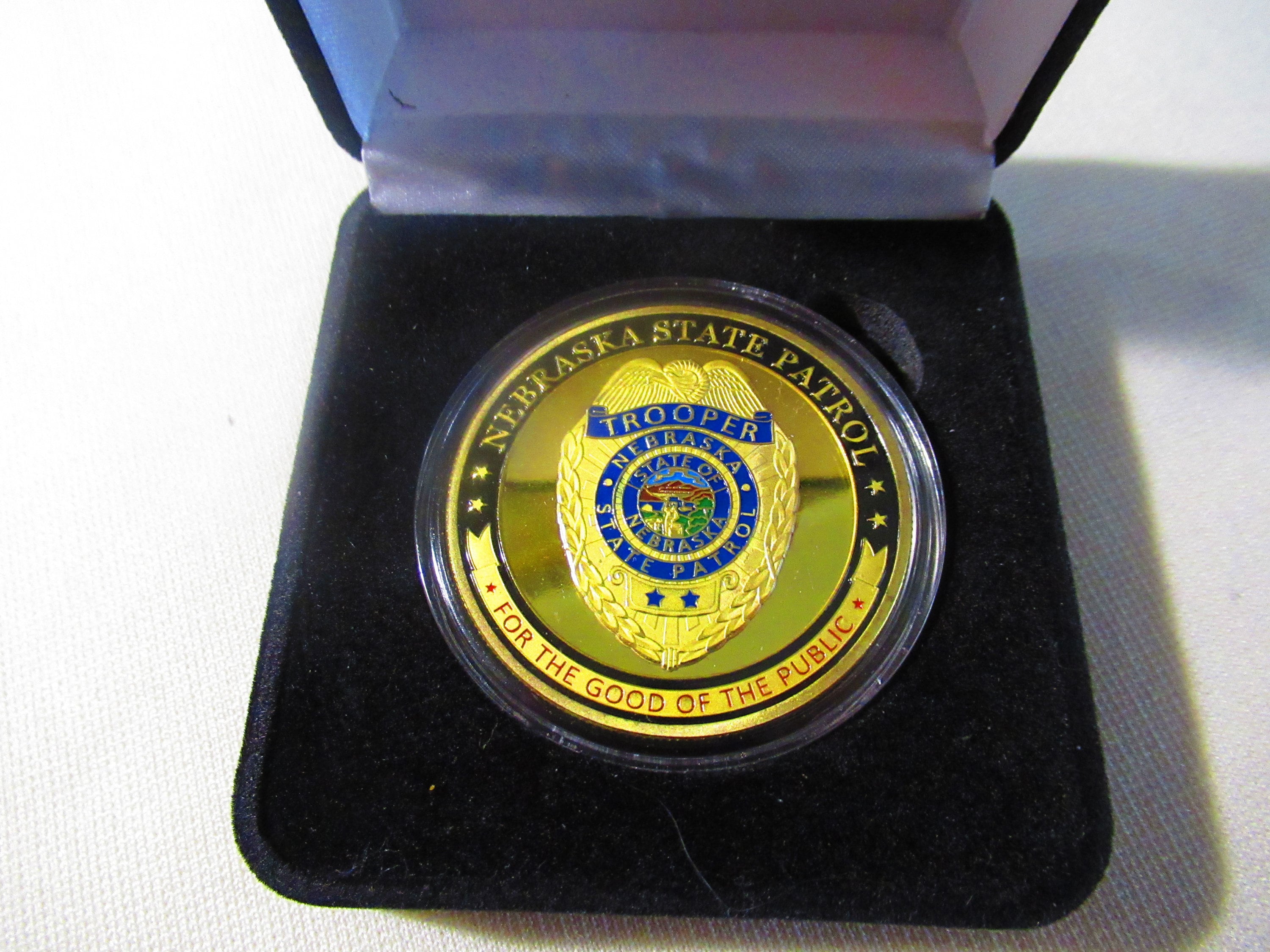 NEBRASKA STATE PATROL Challenge Coin - Etsy