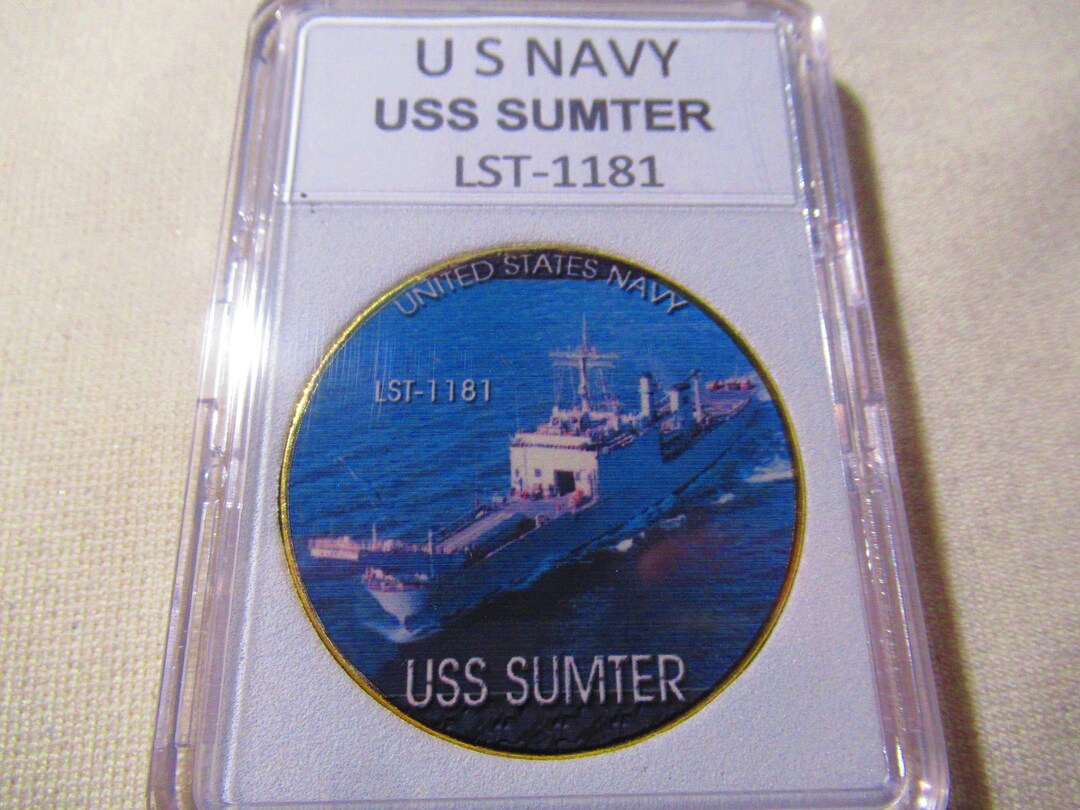 U S Navy - USS SUMTER (LST-1181) Challenge Coin - Etsy