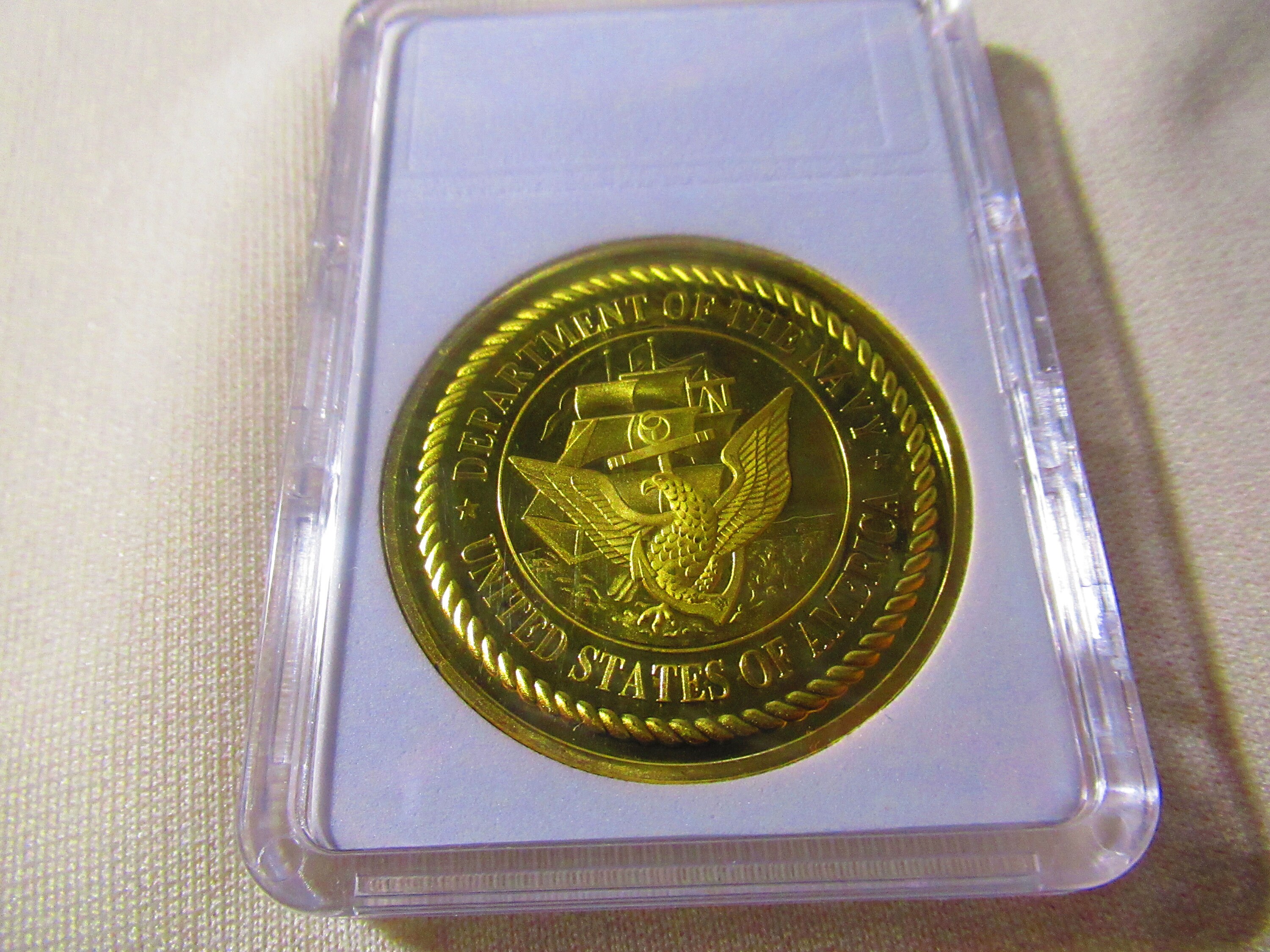 U S Navy USS Abraham Lincoln CVN-72 Challenge Coin - Etsy Denmark