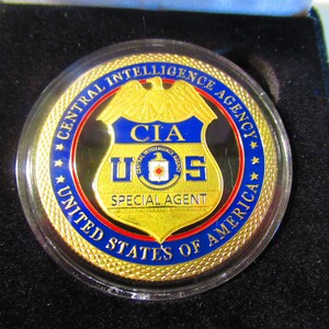 Central Intelligence Agency (CIA) Shield Challenge Coin - Etsy