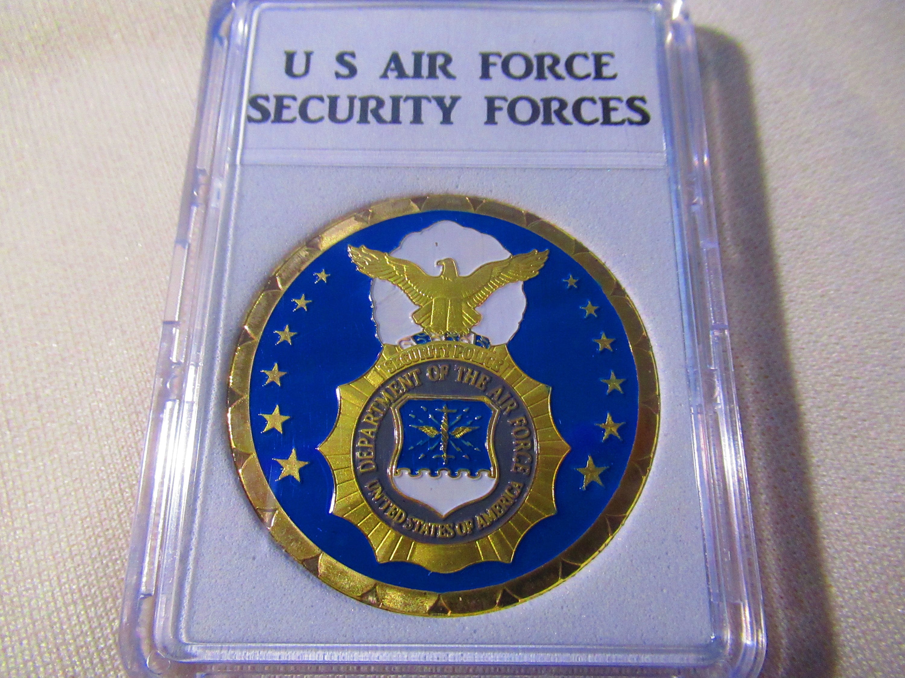 United States Air Force SECURITY FORCES Challenge Coin | Etsy