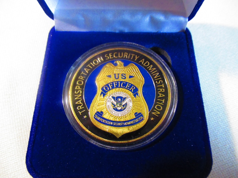 Transportation Security Administration TSA Challenge Coin | Etsy