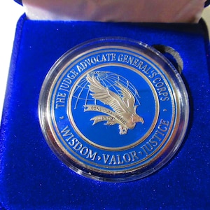 U S Air Force (JAG) Judge Advocate General's Corps Challenge Coin - Etsy