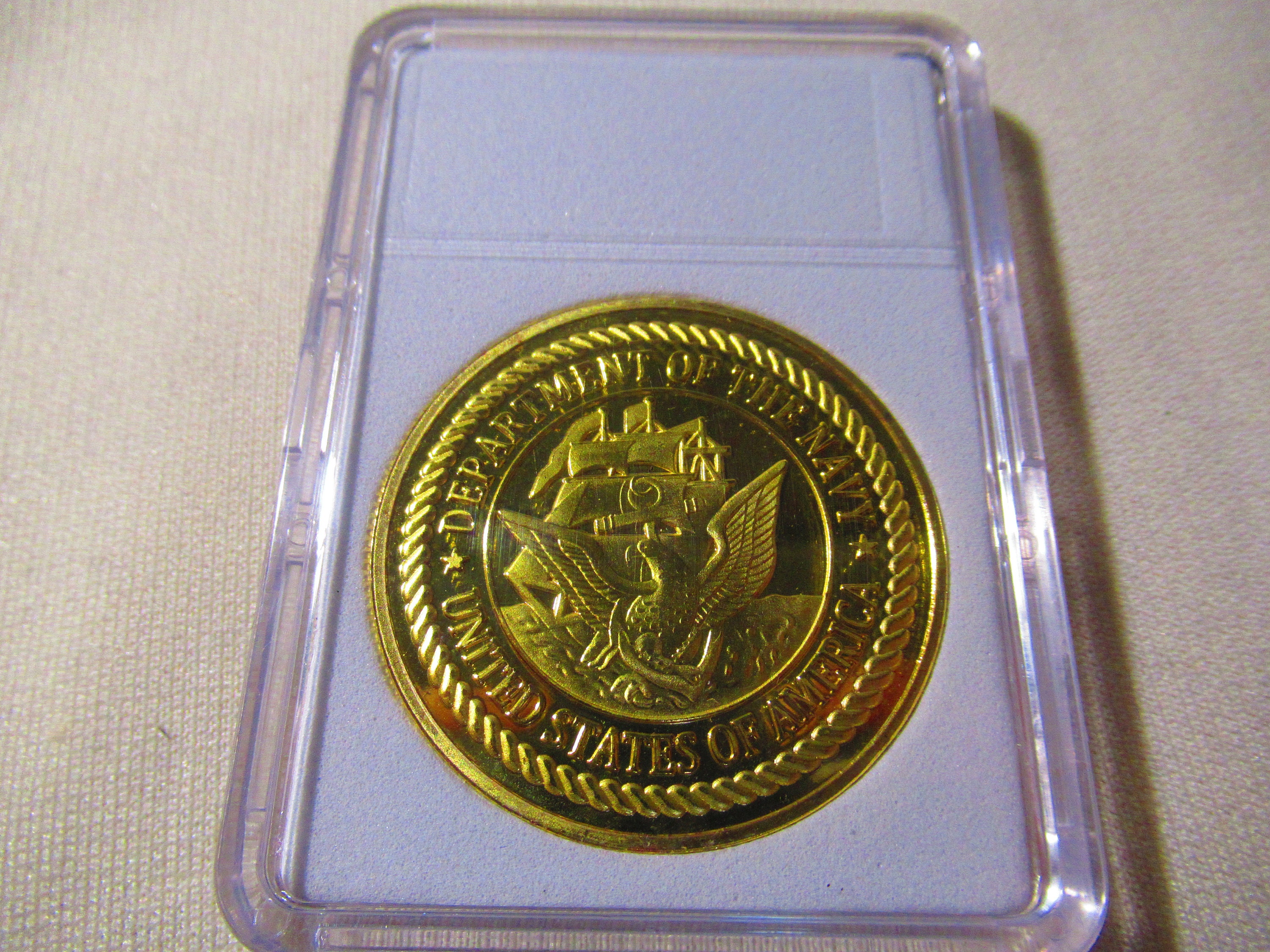 U S NAVY RESERVE Challenge Coin | Etsy