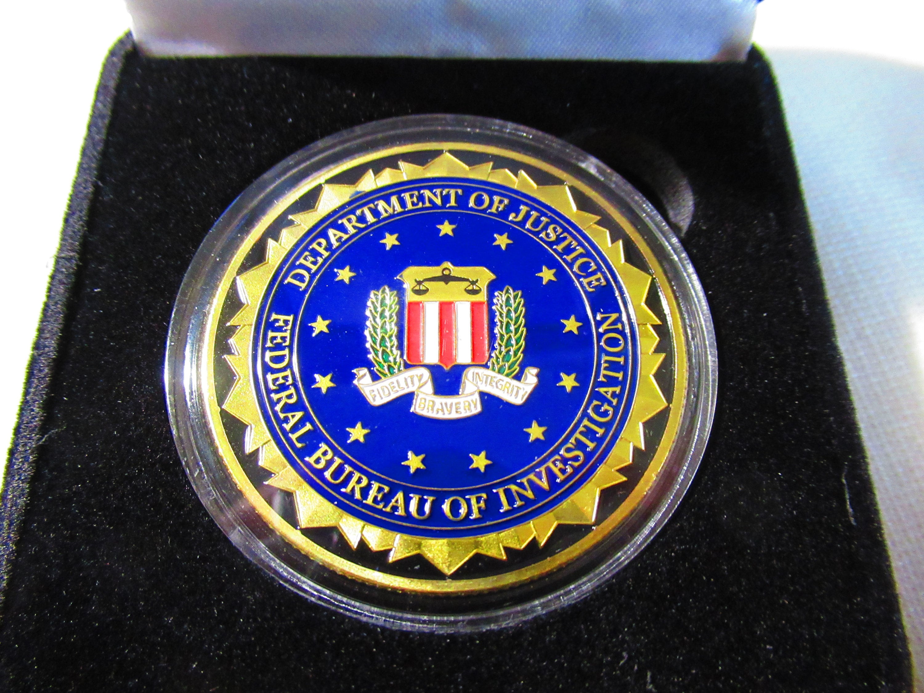 Federal Bureau of Investigation FBI Challenge Coin | Etsy