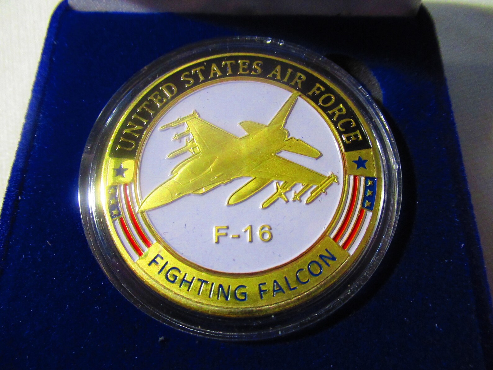 U S Air Force F-16 FIGHTING FALCON Challenge Coin - Etsy