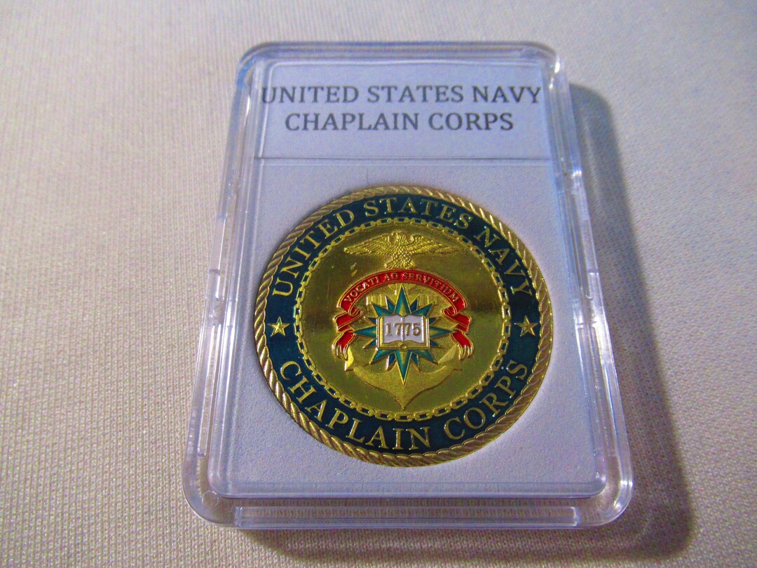 U S NAVY CHAPLAIN CORPS Challenge Coin - Etsy