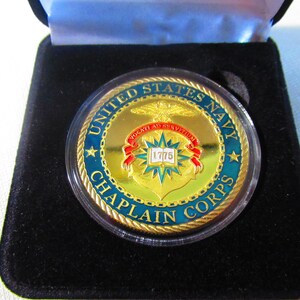 U S NAVY CHAPLAIN CORPS Challenge Coin - Etsy
